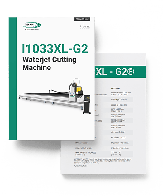 Waterjet Cutting System INTEC® – G2 SERIES